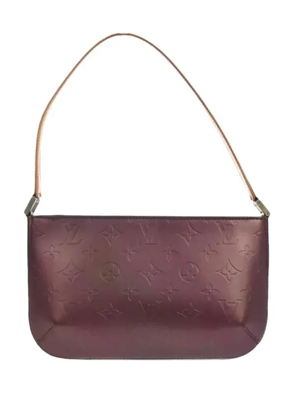 LOUIS VUITTON Monogram Mat Fowler Shoulder Bag - Red