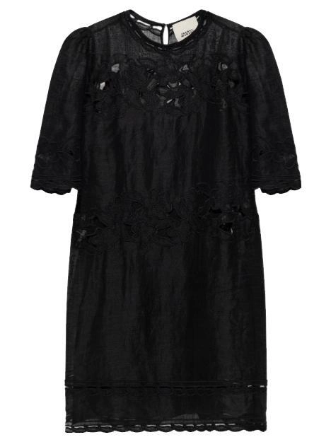 Isabel Marant Étoile Short-sleeved Cutout Dress - Black