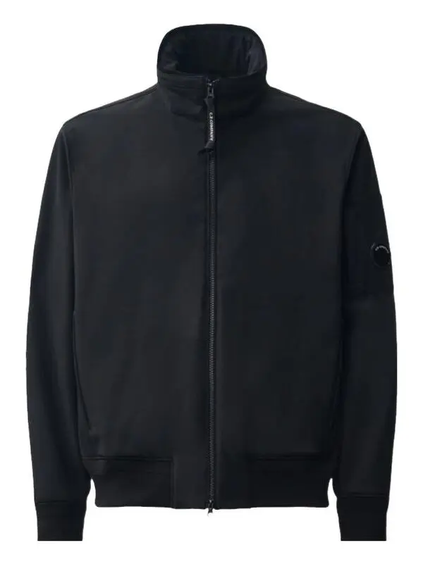 C.P. COMPANY Long-sleeved Casual Jacket - Black