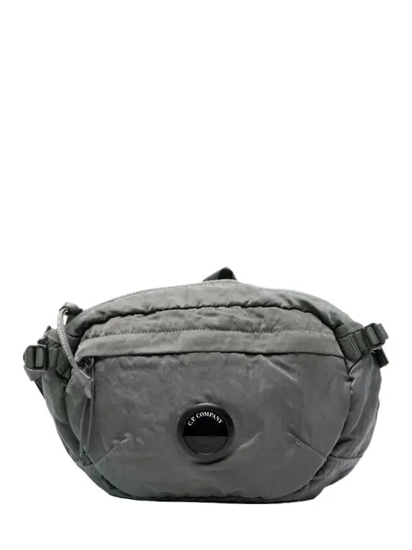 C.P. COMPANY Logo Patch Belt Bag - Grey