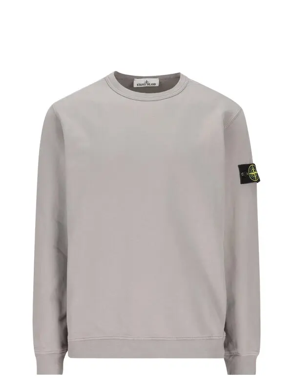 Stone Island Crewneck Sweatshirt - Grey