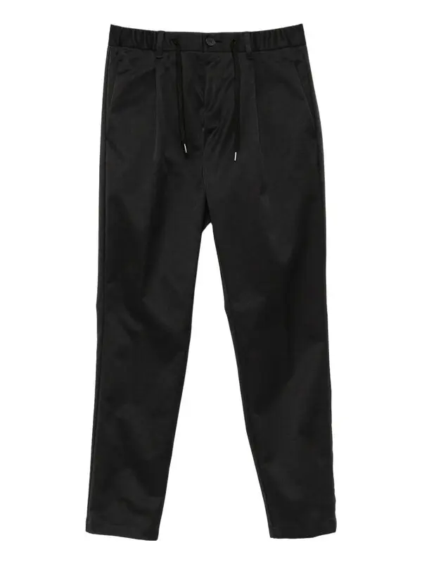 Herno Button-detail Casual Trousers - Black