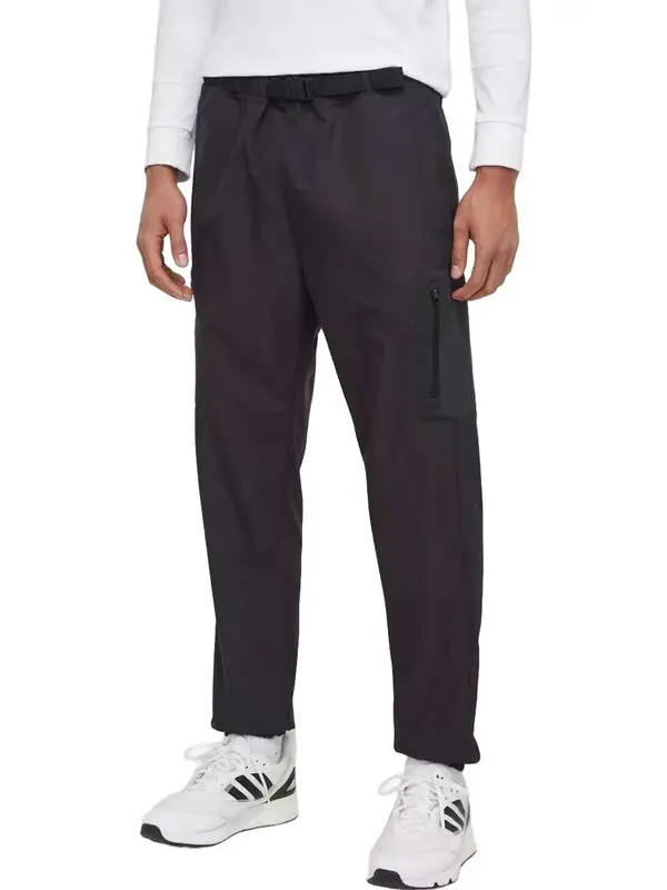 Adidas Belted Zip-pocket Track Pants - Black