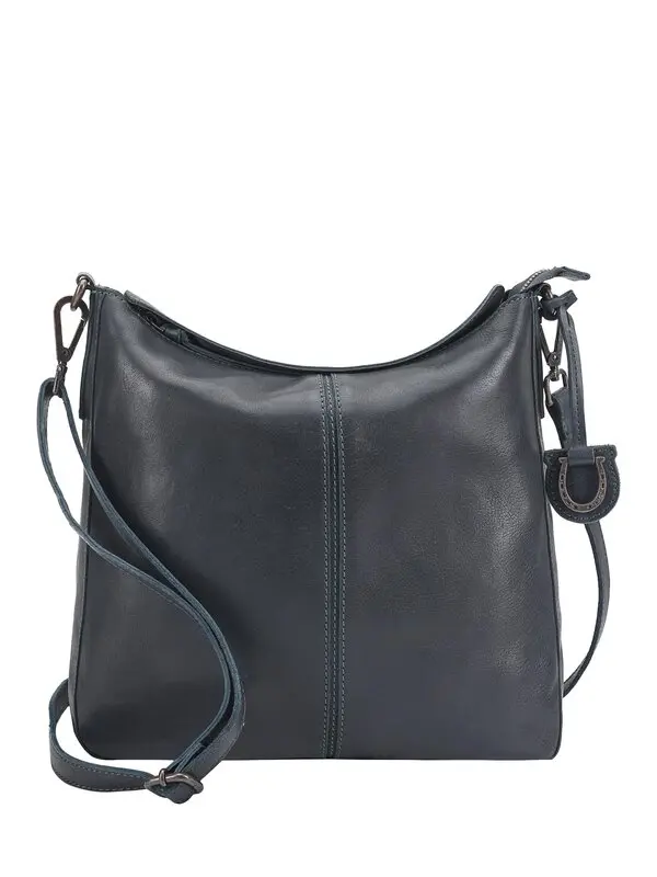 LLOYD BAKER Phoebe Washed Leather Hobo Bag - Green