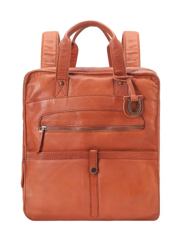 LLOYD BAKER Charis Leather Backpack - Brown