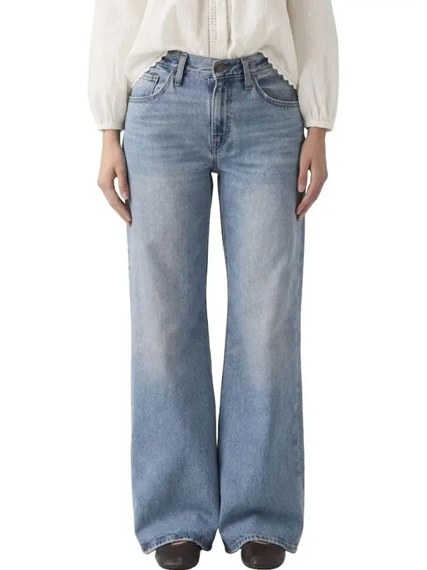 LEVI'S Wide Leg Jeans - Stone Washed