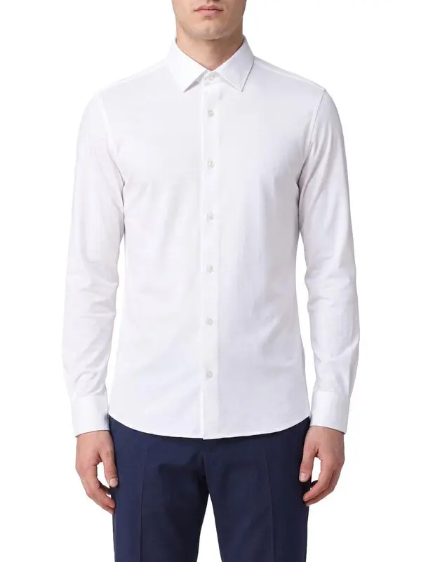 RRD Slim Fit Technical Polyamide Long-sleeved Shirt - White