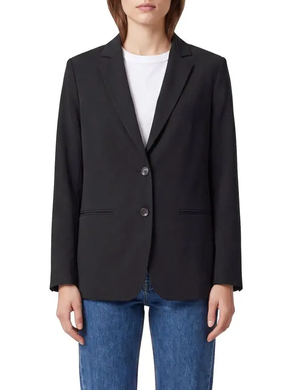 RRD Single-breasted Polyamide Blazer With Two-button Closure - Black