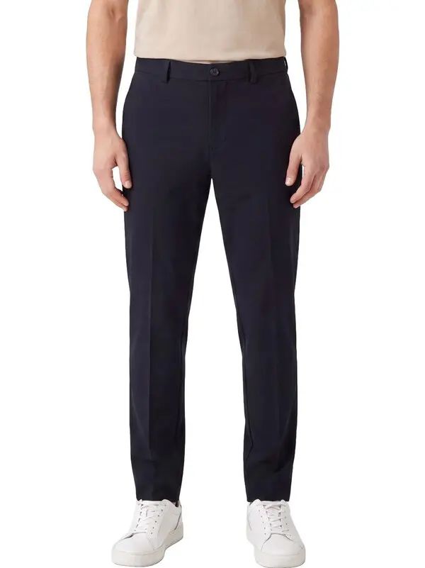 RRD Jo Terzilight Slim Fit Wool Blend Chino Trousers - Black