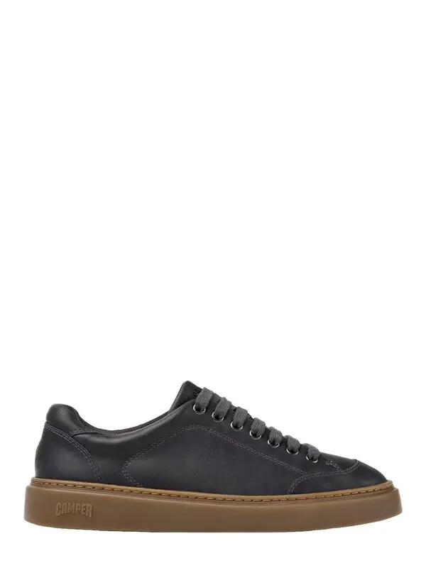 Camper Runner Twentyfive Low-top Sneakers In Smooth Leather - Grey