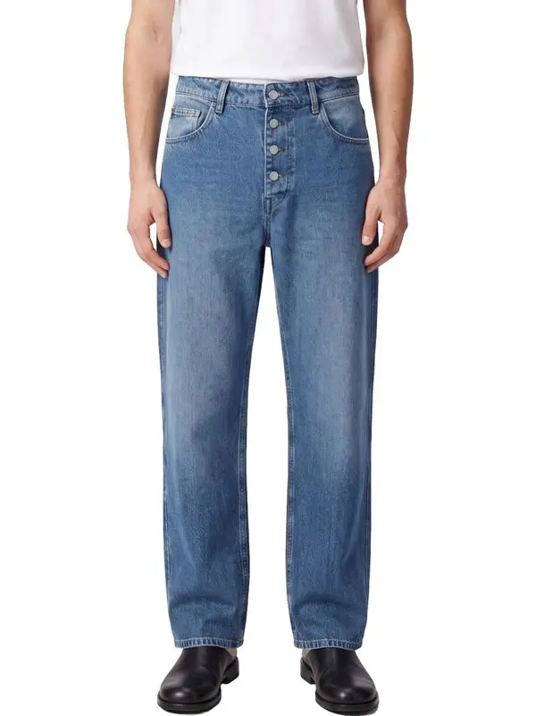 CARRER Cercs 5-pocket Straight-leg Jeans In Cotton - Denim