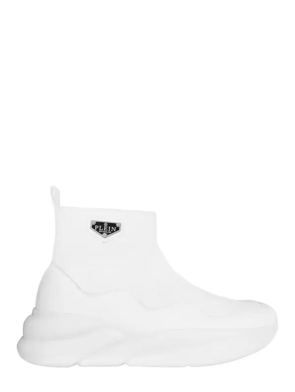Philipp Plein High-top Sock Sneakers - White
