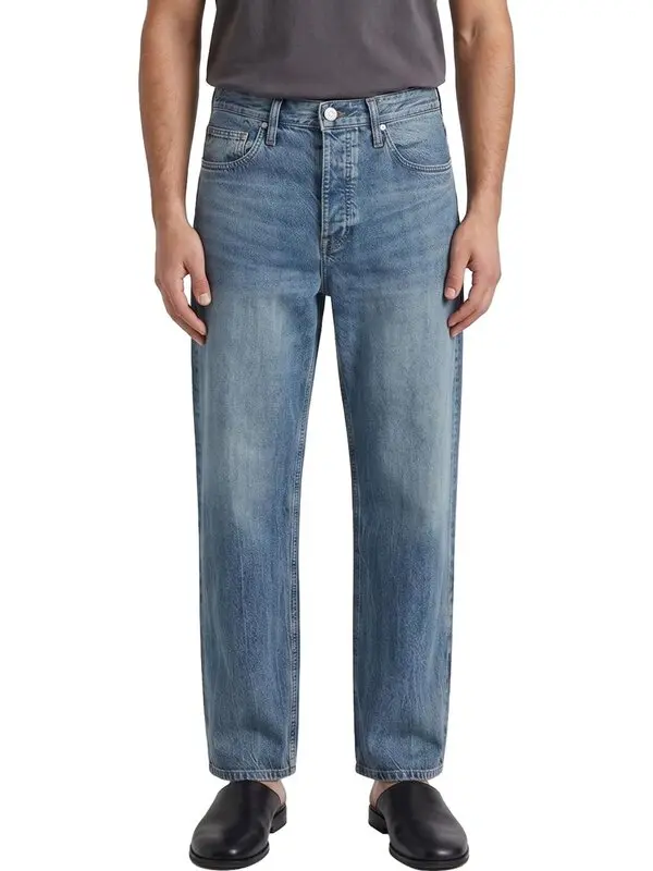 WOOYOUNGMI Wide-leg 5-pocket Jeans - Denim
