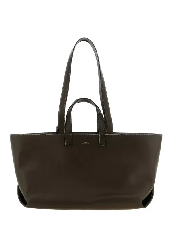 A.p.c. Tote Bag - Brown