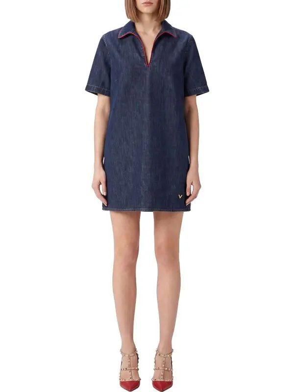 Valentino Garavani Shirt Dress - Denim
