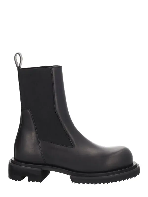 Rick Owens Chelsea Boots - Black