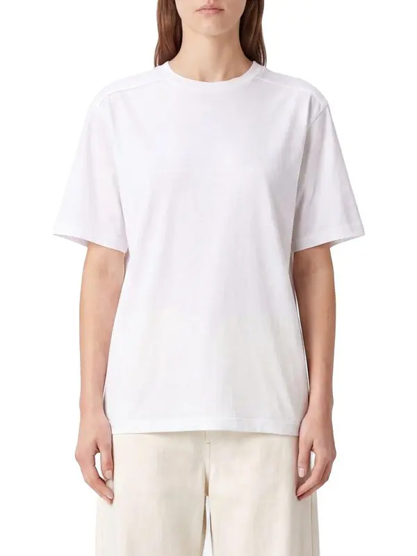 Rick Owens Short Sleeve T-shirt - Milk