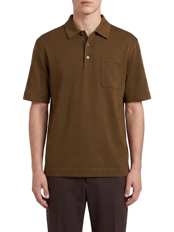 Zegna Polo Shirt - Grass Green