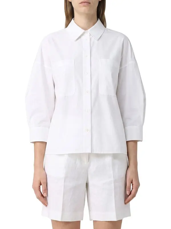 Max Mara Classic Collar Shirt - White