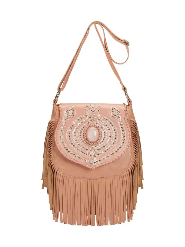 JODI LEE Marrakesh Shoulder Bag - Pink