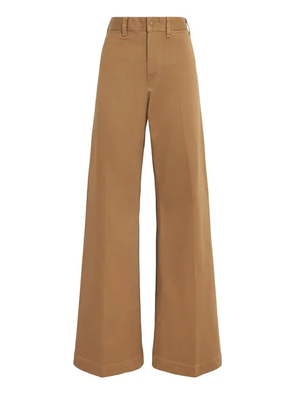 Polo Ralph Lauren Flared Beaton Trousers - Beige