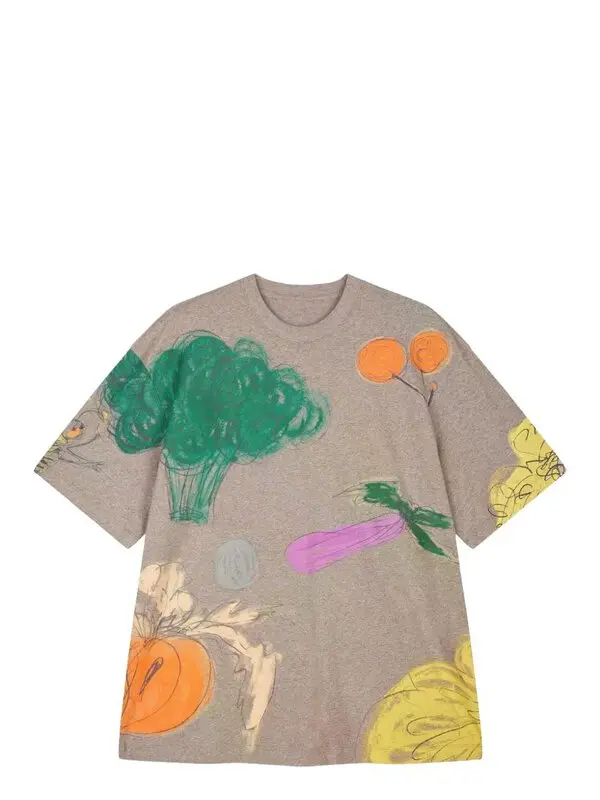 JNBY Graphic Print T-shirt - Neutrals