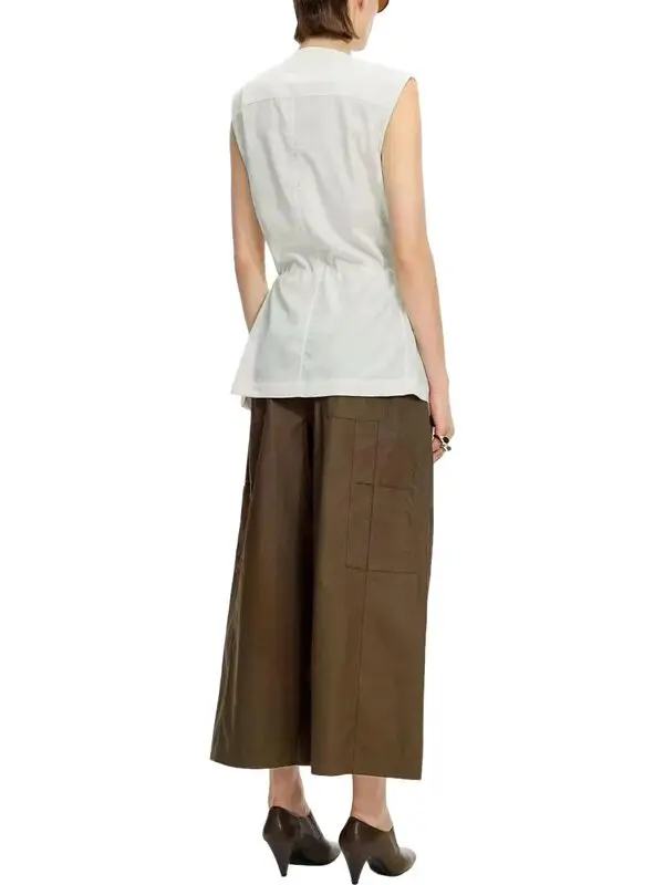 JNBY Cargo Pocket Poplin Vest - Neutrals