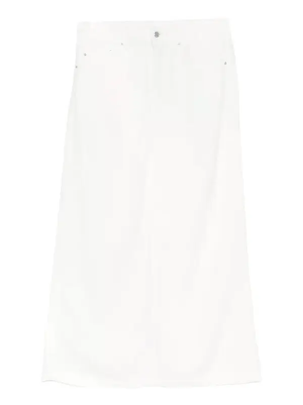 JNBY A-line Maxi Skirt With Five-pocket Design - White