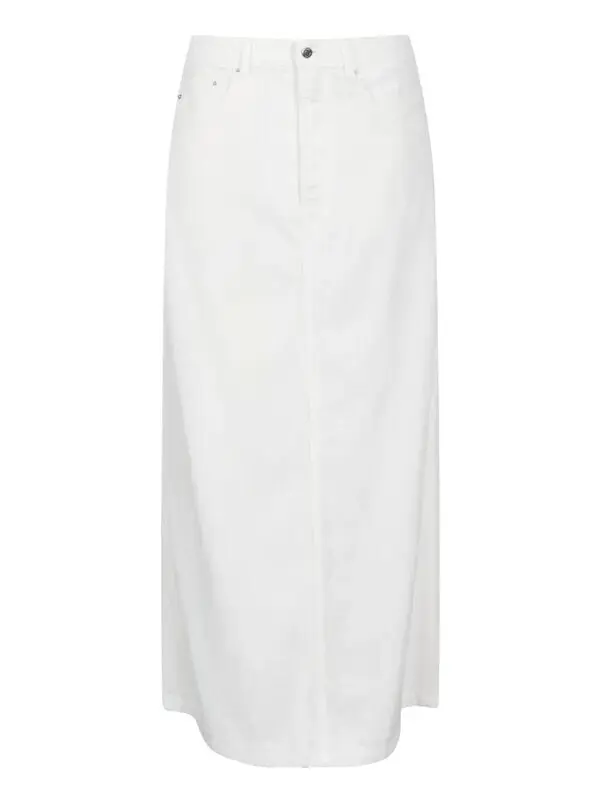 JNBY A-line Maxi Skirt With Five-pocket Design - White
