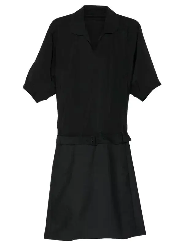 JNBY Belted Shirt Dress - Black