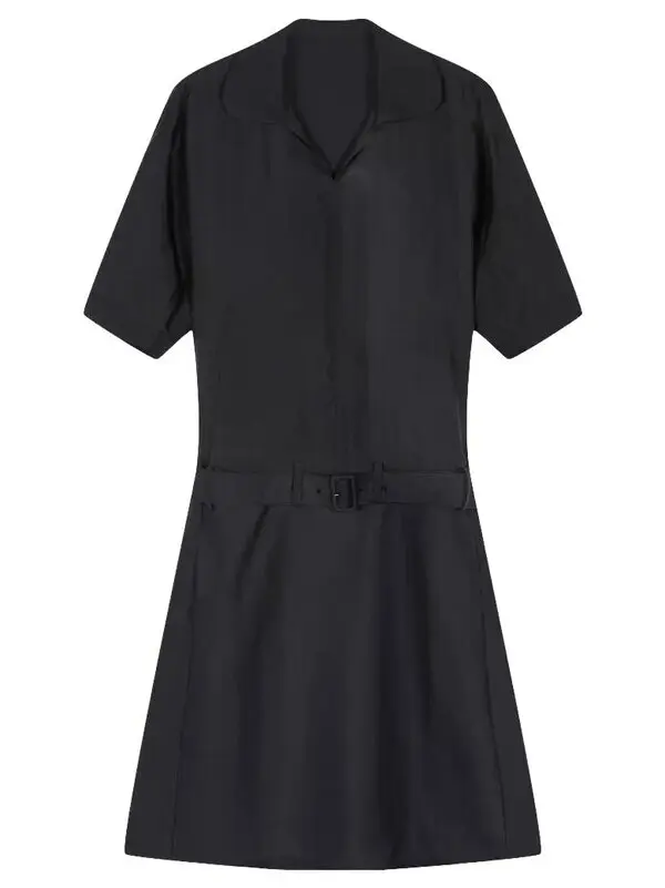 JNBY Belted Shirt Dress - Black
