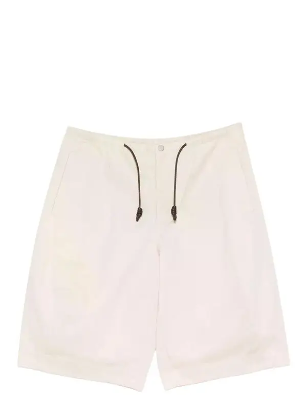 CROQUIS Sailor-knot Drawstring Shorts - Neutrals