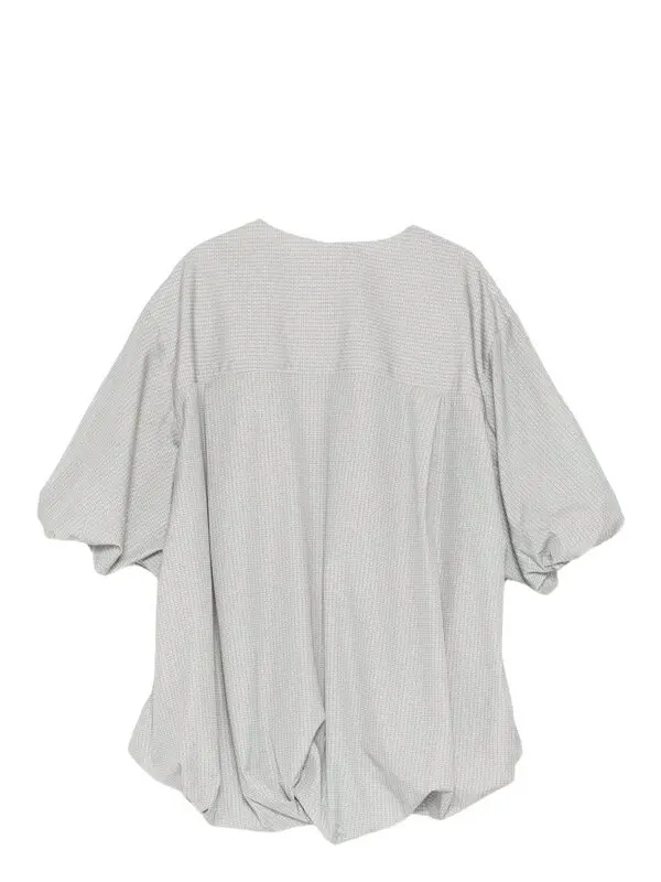 JNBY Plaid A-line Shirt - Grey