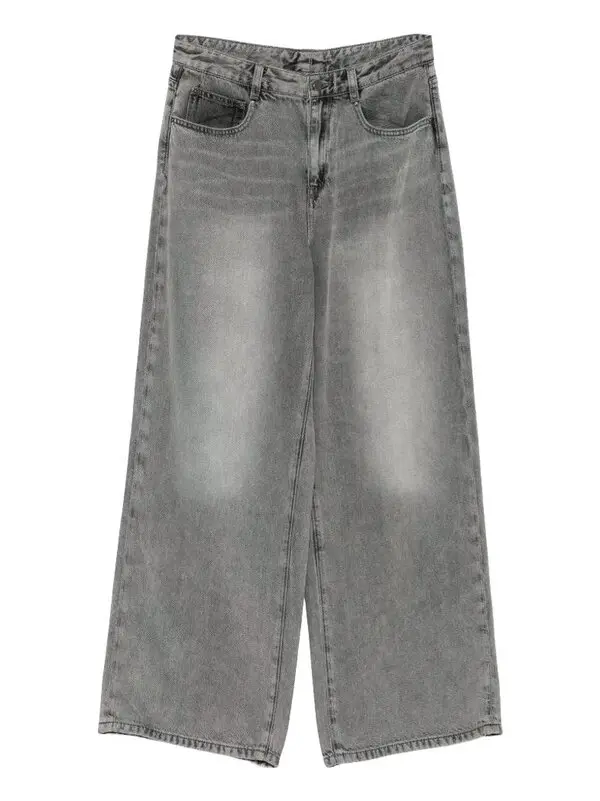 JNBY Wide-leg Pants - Grey