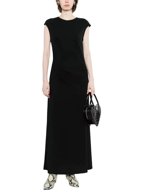 JNBY S-silhouette Fluid Sleeveless Maxi Dress - Black