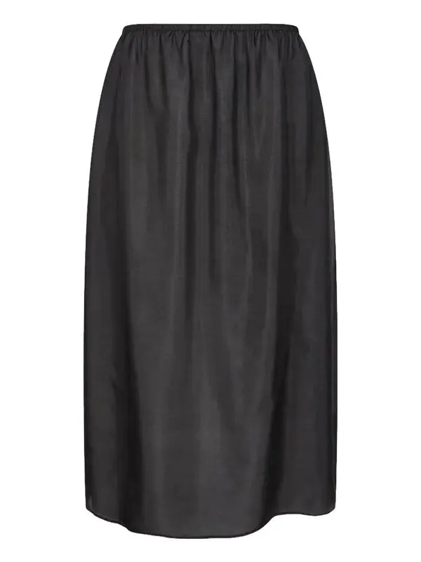JNBY H-line Silk Skirt - Black
