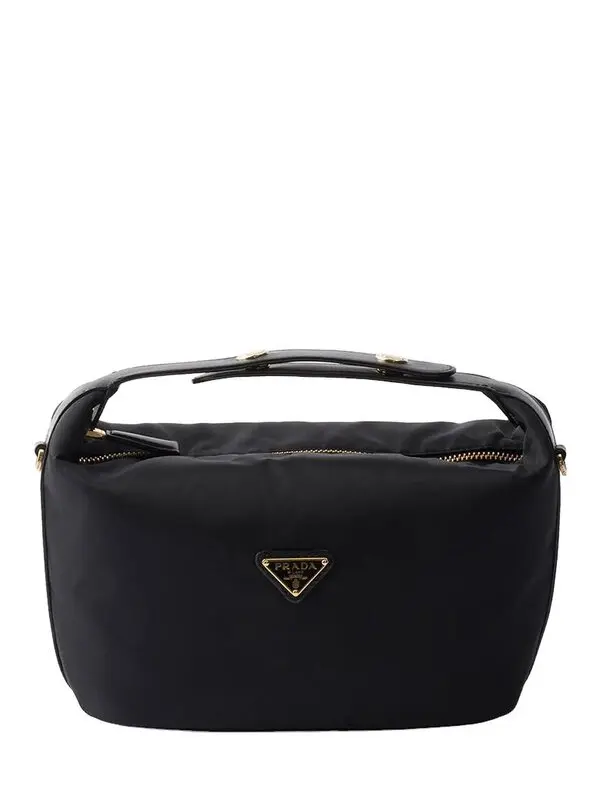 Prada Chérie Mini Bag In Re-nylon - Black