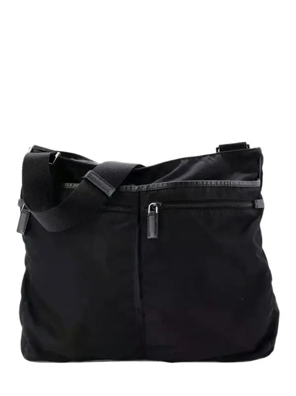 Prada Tessuto Messenger Bag - Black
