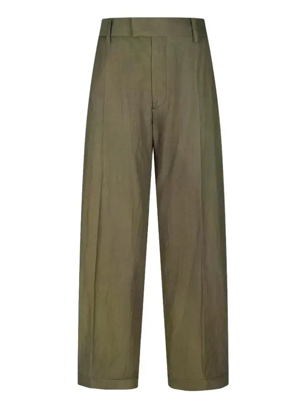 CROQUIS Straight-tapered Trousers - Neutrals