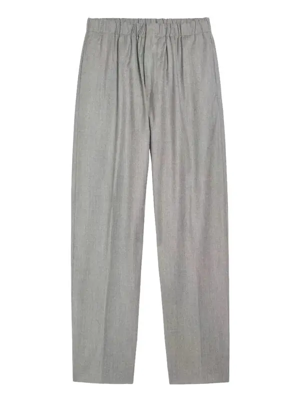 LARDINI Elasticated Waistband Trousers - Grey