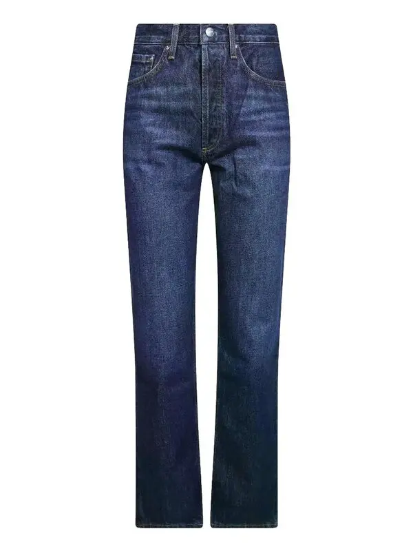 AGOLDE Lana Straight-leg Jeans - Blue