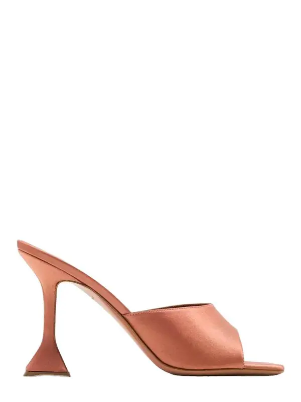 Amina Muaddi Lupita 95 Mules - Brown