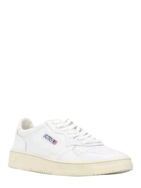 AUTRY Medalist Low Sneakers In Leather - White