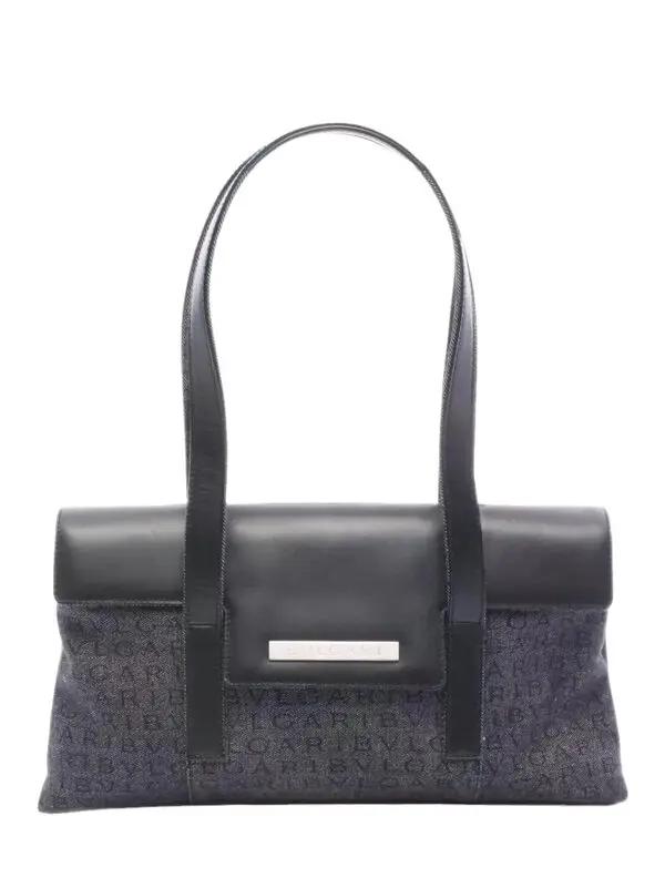 BVLGARI Logomania Shoulder Bag - Black