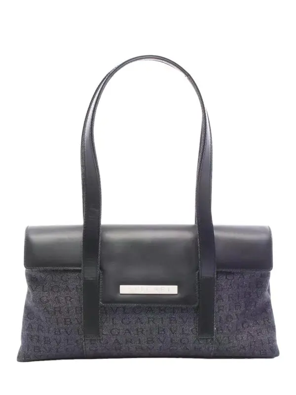 BVLGARI Logomania Shoulder Bag - Black