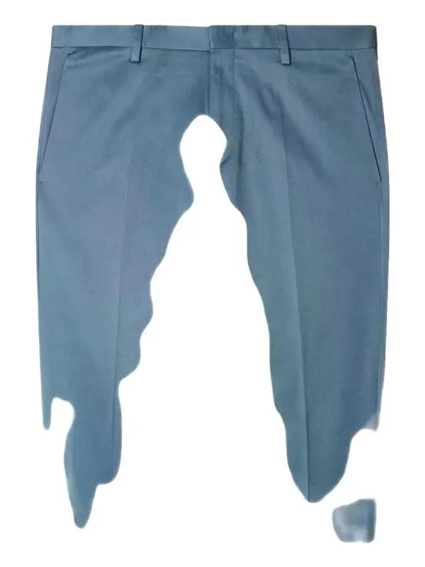 Paul Smith Slim-fit Stretch-cotton Chino Pants - Blue