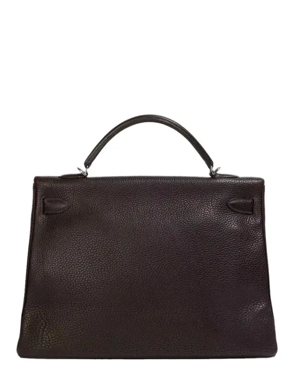 Hermès Kelly Leather Tote Bag - Brown