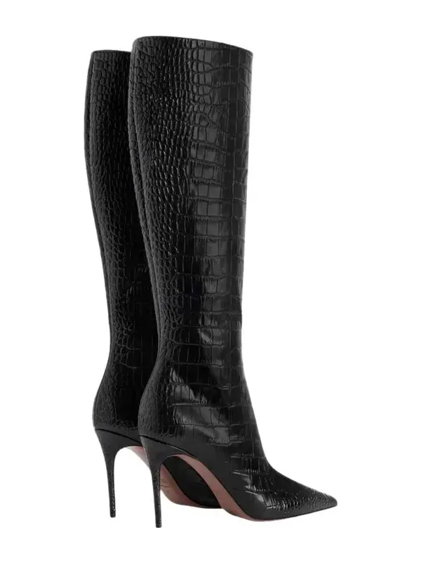 Paris Texas Vera 85 High Boots - Black