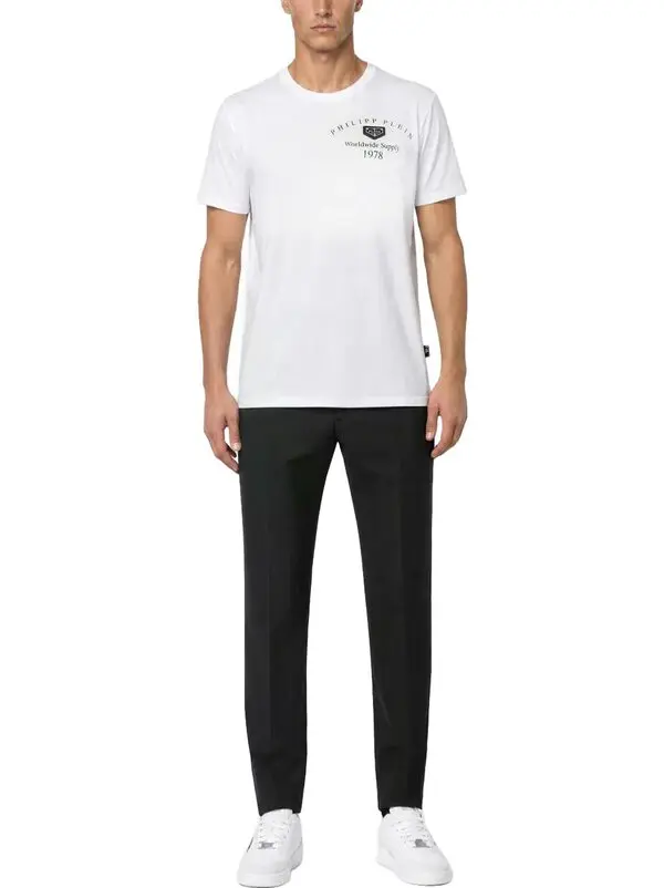 Philipp Plein Jersey T-shirt L'homme - White