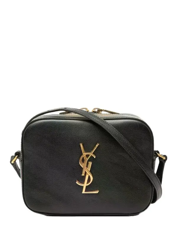 Saint Laurent Monogram Camera Bag - Black